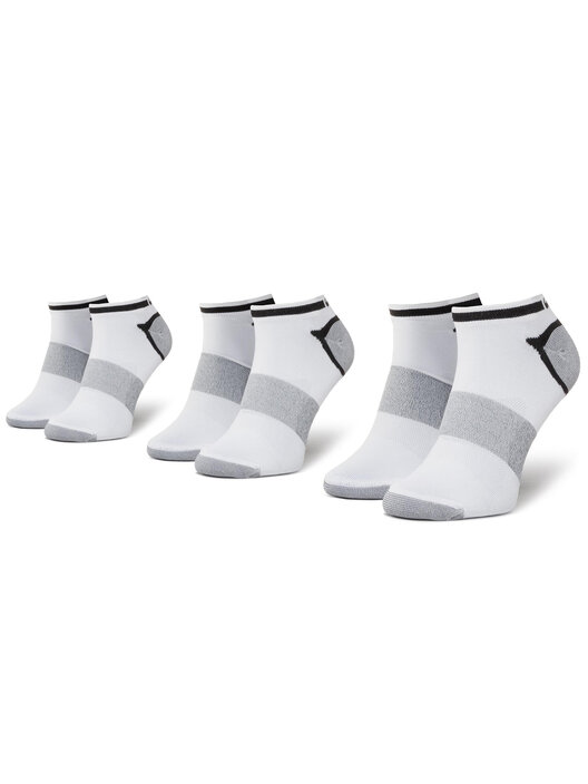 Zestaw 3 par niskich skarpet unisex Asics 3 Ppk Lyte Sock 123458 Biały ...