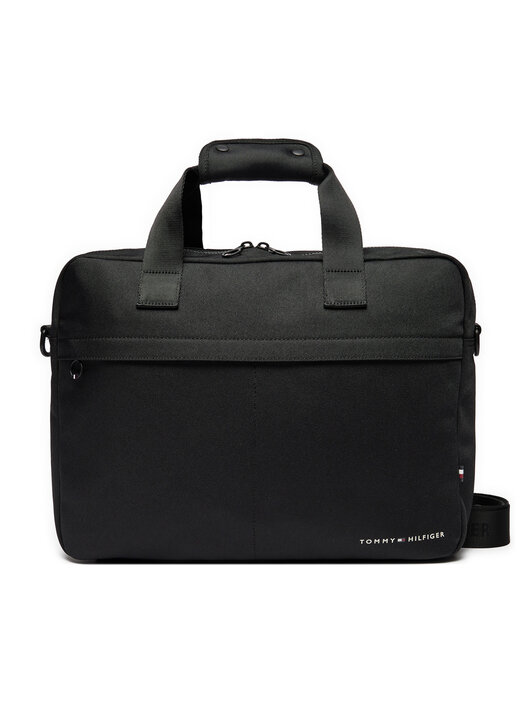Laptoptasche Tommy Hilfiger AM0AM12699 Schwarz | eschuhe.de