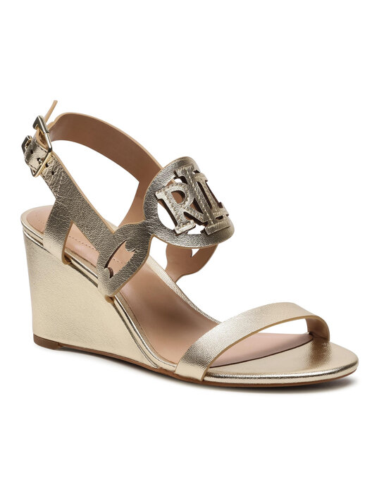 Sandalen LAUREN RALPH LAUREN Amilea 802837109001 Goldfarben | eschuhe.de