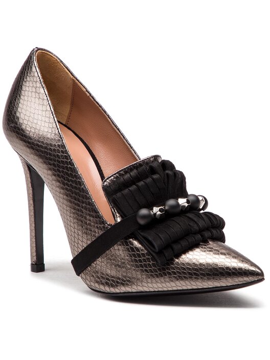 Scarpe stiletto Pollini SA1063AC06T3290A Argento | escarpe.it