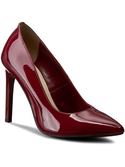 Szpilki QUAZI 950542-01 Bordowy | eobuwie.com.pl