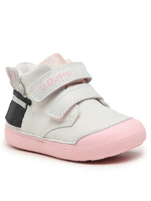 Półbuty DD Step S066-348B Biały | eobuwie.com.pl