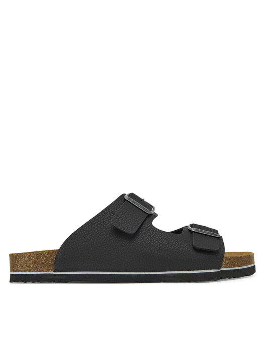 Klapki Dr. Brinkmann 600135-01 Czarny | eobuwie.com.pl