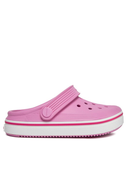 Nazouváky Crocs Crocs Crocband Clean Clog Kids 208477 Růžová | eobuv.cz