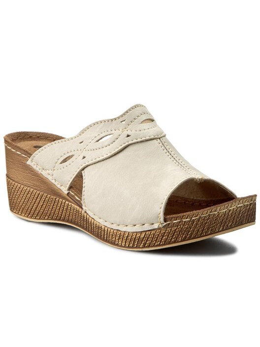 Klapki Inblu OS066J27 Beżowy | eobuwie.com.pl