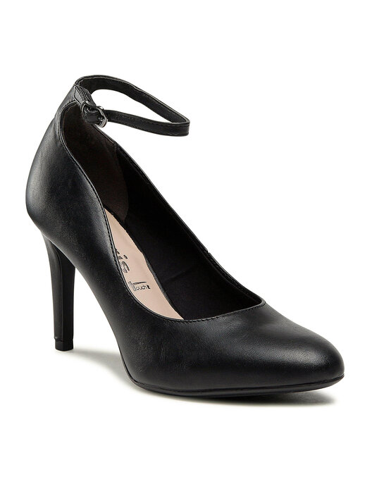Pantofi cu toc subțire Tamaris 1-24403-29 Negru | epantofi.ro