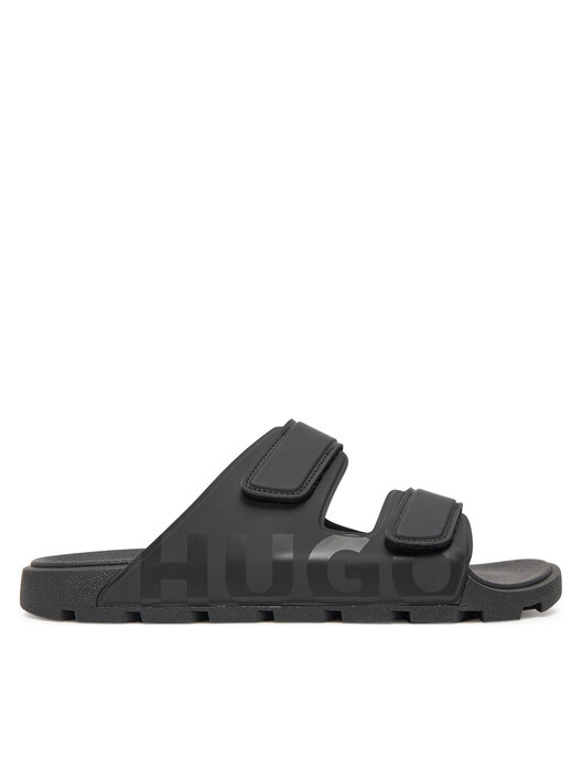 Παντόφλες HUGO Evander 50542042 Μαύρο | epapoutsia.gr