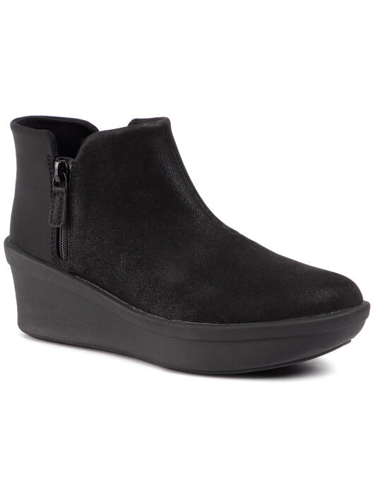 Stiefeletten Clarks Step Rose Up 261460074 Schwarz | eschuhe.de