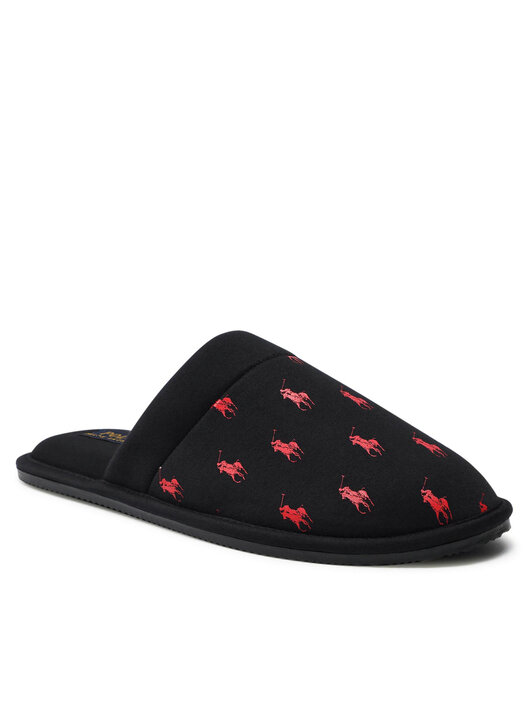 Kapcie Polo Ralph Lauren Kollin RF103270 Czarny | eobuwie.com.pl