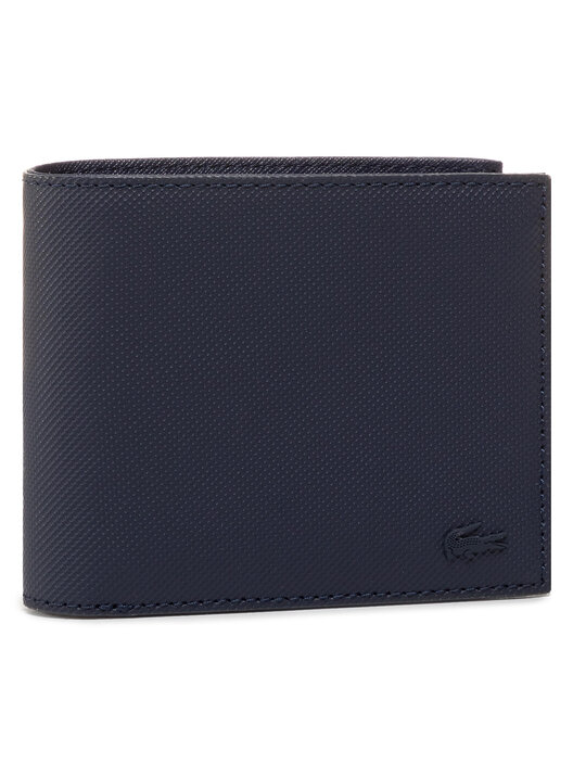 Portfel Lacoste S Billfold Coin NH2309HC Granatowy | eobuwie.com.pl