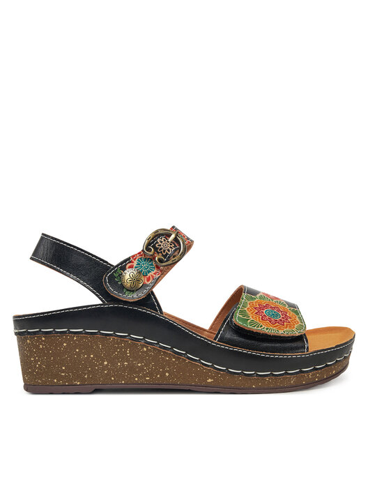 Sandale Laura Vita Facscineo 0122 Negru | epantofi.ro