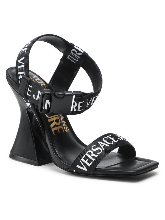 Sandalen Versace Jeans Couture 74VA3S38 Schwarz | eschuhe.de