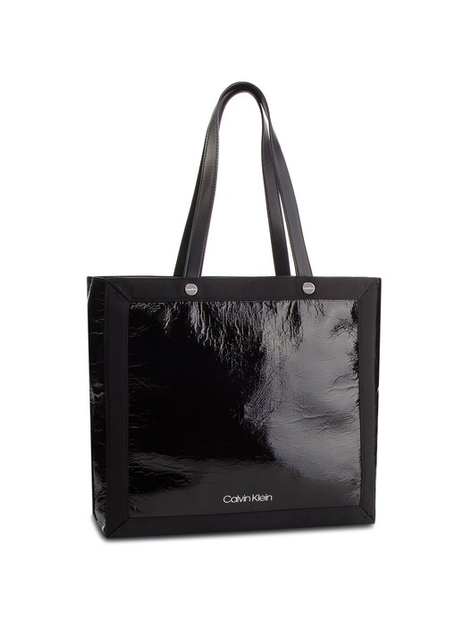 Geantă Calvin Klein Outline Ew Shopper K60K604815 Negru | epantofi.ro
