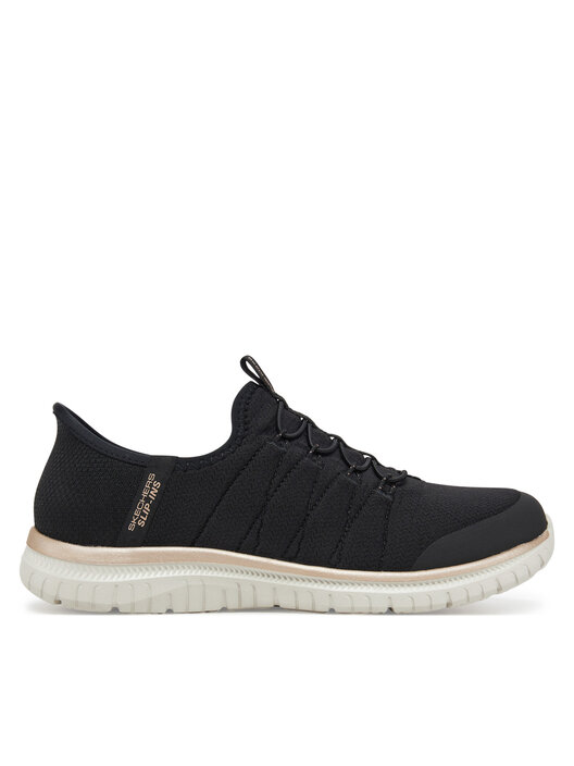Sneakersy Skechers GO WALK Anywhere - Vivi 104426/BKRG Czarny | eobuwie ...
