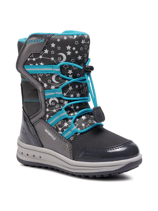 Schneeschuhe Geox J Roby G. B Wpf A J042UA 050FU C0250 M Grau | eschuhe.de