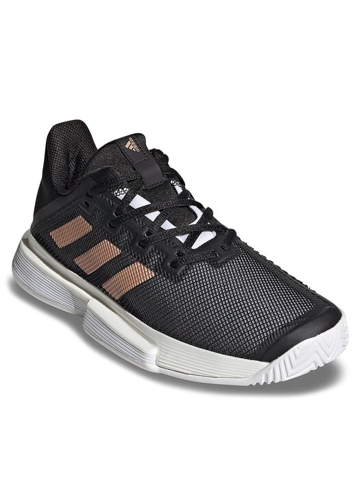 Scarpe da tennis adidas SoleMatch Bounce Hard Court Shoes FU8125 Nero | escarpe.it