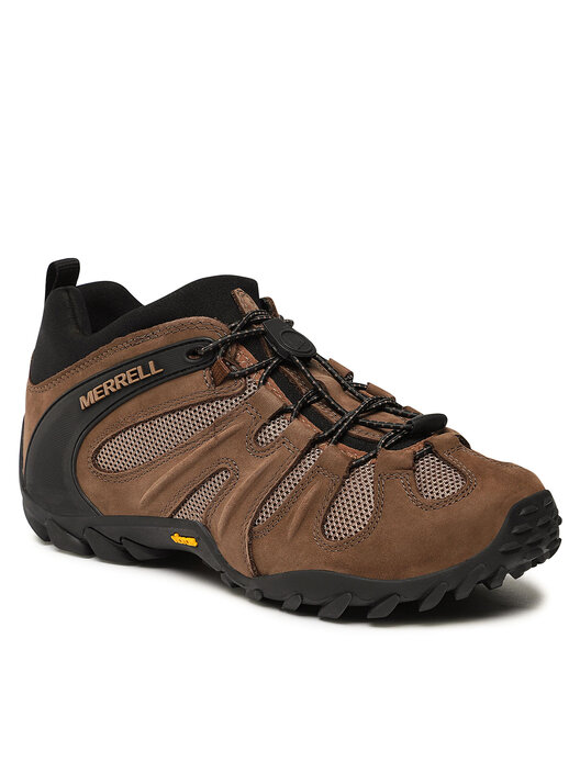 Trekkingi Merrell Cham 8 Stretch J135435 Brązowy | eobuwie.com.pl