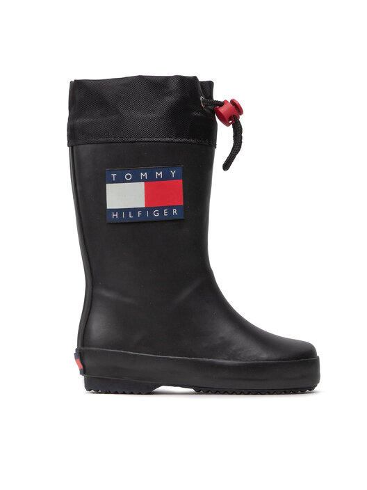 Botas de agua Tommy Hilfiger Rain Boot T3X6-30766-0047 M Negro | zapatos.es