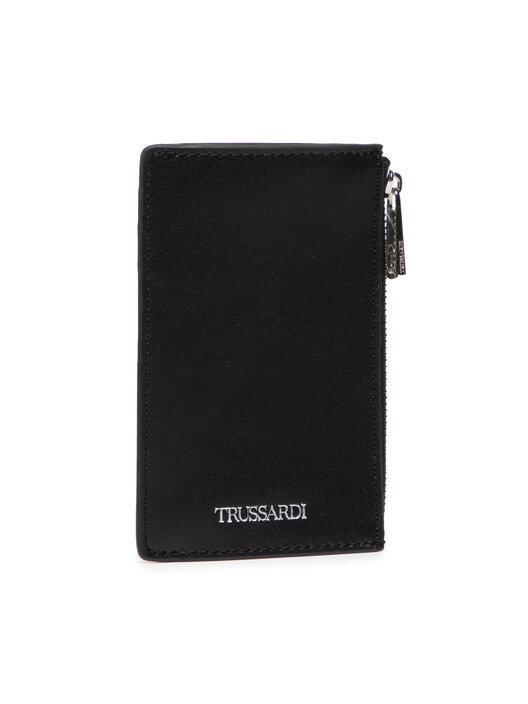 Калъф за кредитни карти Trussardi Wallet Id Card 71W00169 Черен | obuvki.bg
