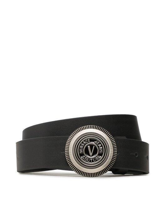 Cinturón para hombre Versace Jeans Couture 74YA6F08 Negro | zapatos.es