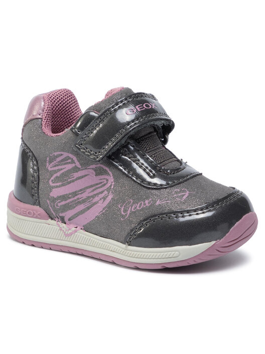 Sneakersy Geox B Rishon G. B B940LB 0BLHI C0952 Szary | eobuwie.com.pl