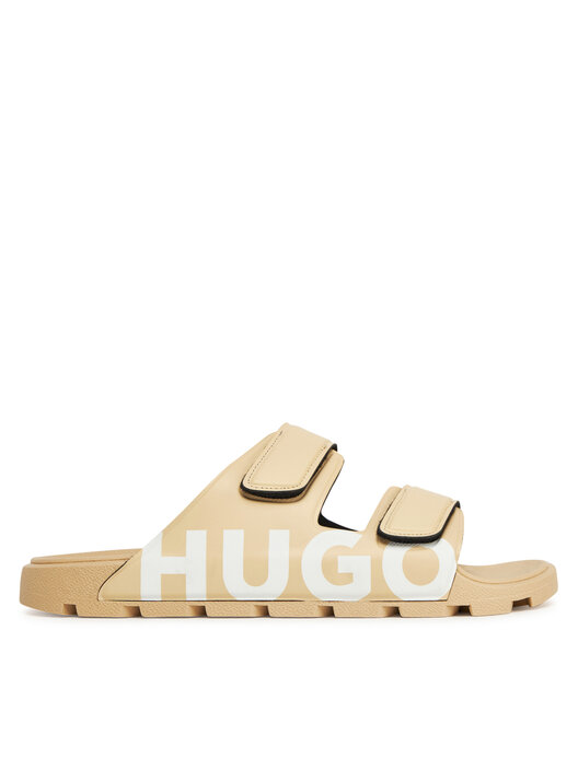Pantoletten HUGO Evander 50542042 Beige | eschuhe.de