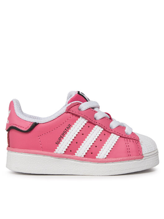 Sneakers adidas Superstar Elastic Lace Kids IE0861 Roz | epantofi.ro