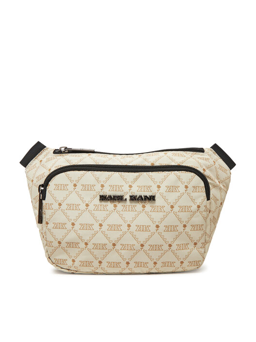 Saszetka nerka Karl Kani Kk Retro Kani Monogram Aop 40030022 Beżowy ...