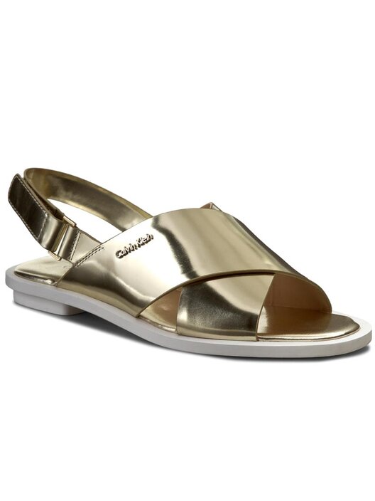 Sandalen Calvin Klein Tonya N11942 Goldfarben | eschuhe.de