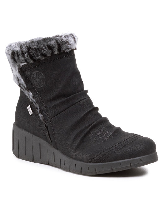 Botine Rieker Y1361-00 Negru | epantofi.ro