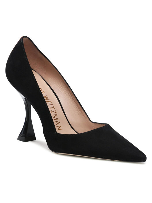 High Heels Stuart Weitzman Xcurve 100 Pump SB628 Schwarz | eschuhe.de