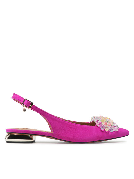 Sandalen R.Polański 1015/L Violett | eschuhe.de