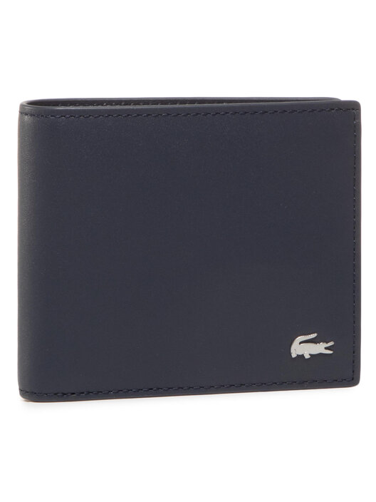 Portfel Lacoste Small Billfold NH1115FG Granatowy | eobuwie.com.pl