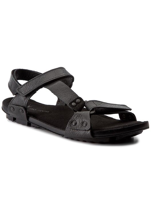 Sandały Nik 06-0229-00-01 Czarny | eobuwie.com.pl