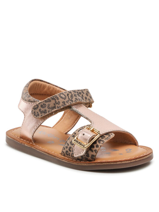 Sandały Kickers Diazz 784453-10 S Różowy | eobuwie.com.pl