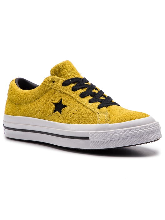 Πάνινα παπούτσια Converse One Star Ox 163245C Κίτρινο | epapoutsia.gr
