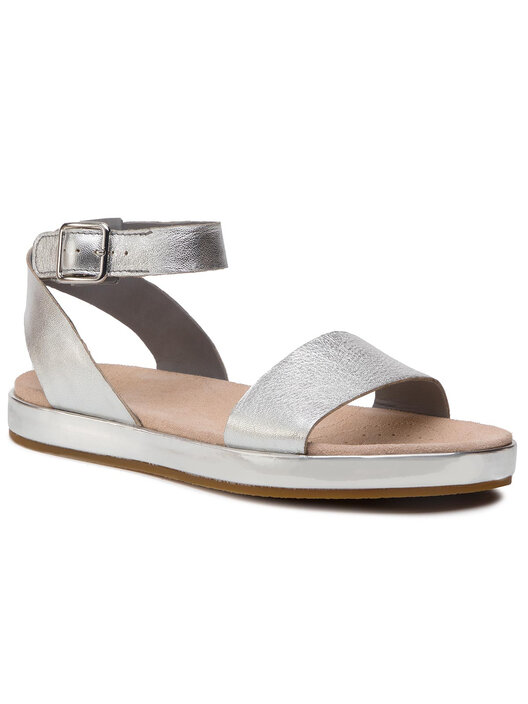Сандали Clarks Botanic Ivy 26141348 Сребрист | obuvki.bg