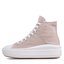 Sneakers Converse Ctas Move Hi A01369C Ροζ | epapoutsia.gr