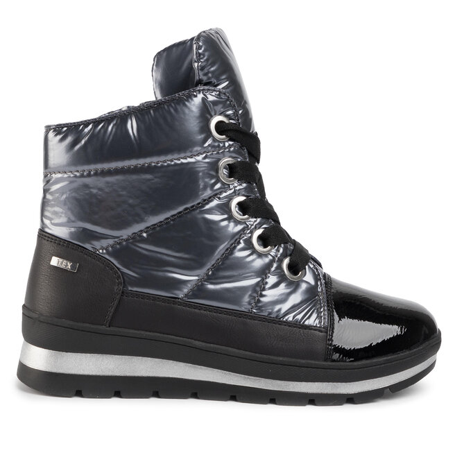 Śniegowce Caprice 9-26212-23 Black/Silv.Com 003 | eobuwie.com.pl