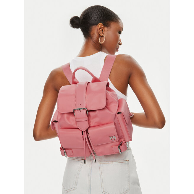 Plecak Pinko Rocket Backpack PE 24 PLTT 102745 A1J4 Różowy | eobuwie.com.pl