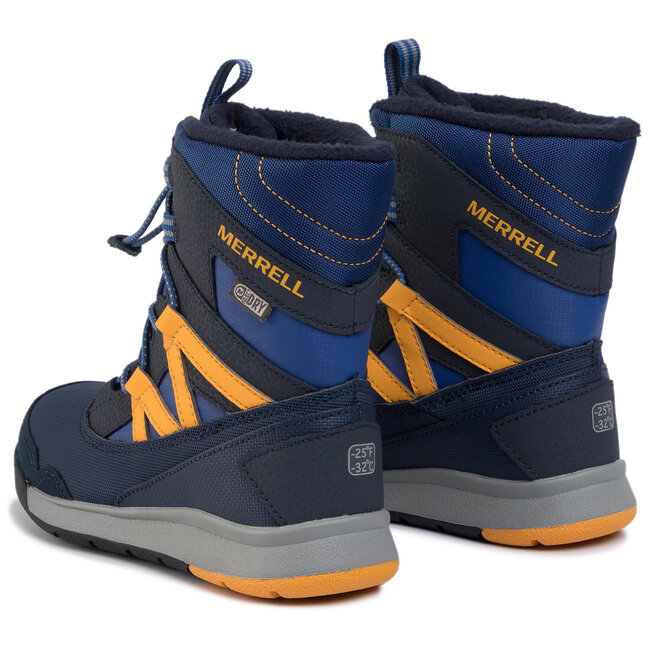 Cizme de zăpadă Merrell M-Snow Crush Wtrpf MK261274 Ny/Sfn | epantofi.ro