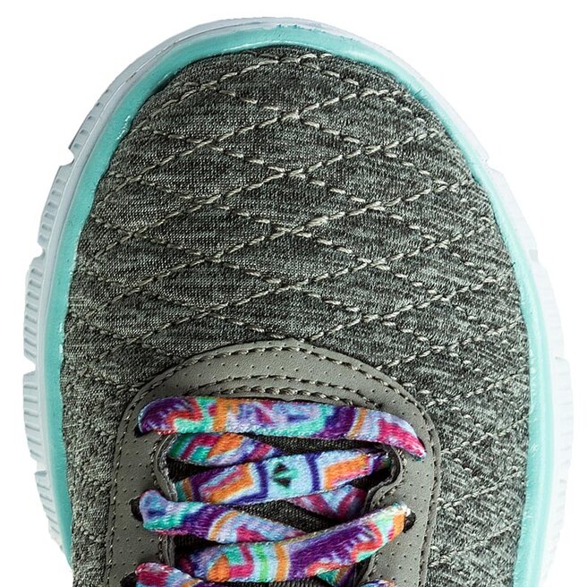 Sneakers Skechers Eye Catcher 81844L/GYAQ Gray/Aqua | eschuhe.de