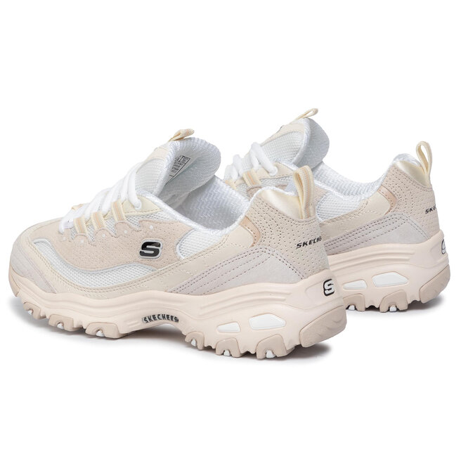 Sneakersy Skechers D'lites Free Energy 13147/OFWT Beżowy | eobuwie.com.pl