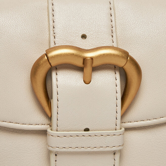 Τσάντα Pinko Jolene Shoulder Mini 102802 A1MI Bianco Z14M | epapoutsia.gr