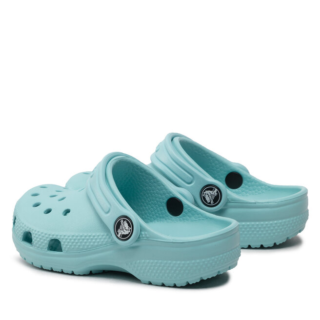 Klapki Crocs Classic Clog T 206990 Turkusowy | eobuwie.com.pl