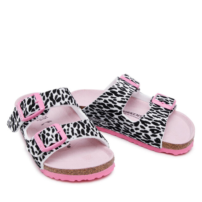 Παντόφλες Birkenstock Arizona Kids Bs 1020265 Leo Lilly Black/Pink ...