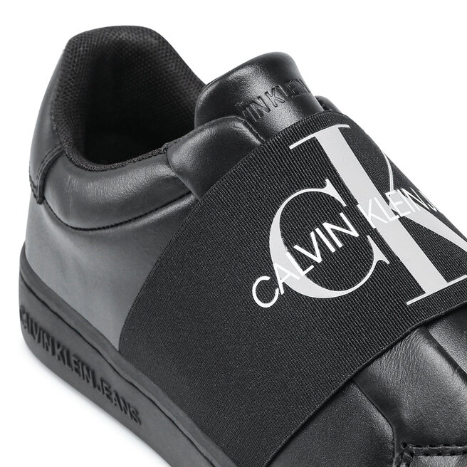 Αθλητικά Calvin Klein Jeans Cupsole Elastic Sneaker YW0YW00442 Triple ...