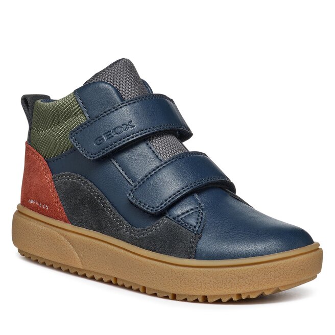 Sneakers Geox J Theleven Boy B Abx J36LEA 05422 C0718 M Navy/Dark Grey | escarpe.it