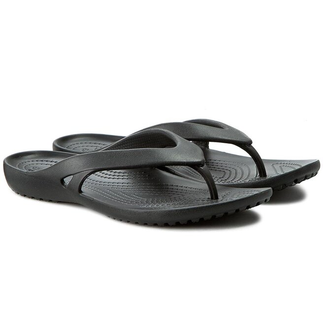 Zehentrenner Crocs Kadee II Flip W 202492 Black | eschuhe.de
