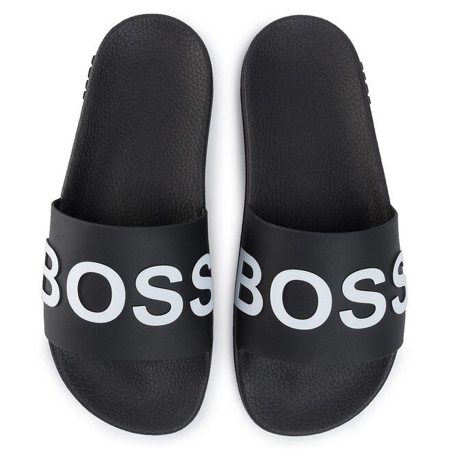 Papucs Boss Bay 50425631 10224216 01 Black 001 | ecipo.hu